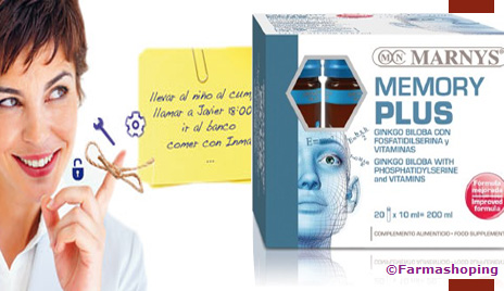 Cerebro en forma con la nueva fórmula de Memory Plus (Marnys)