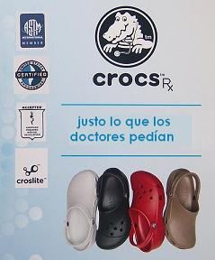 CROCS nuevos "Zapatos medicinales" 2008. Relief, Cloud y Silver Cloud.